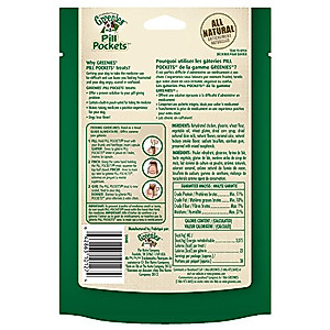 Greenies Pill Pockets Soft Dog Treats, Hickory Smoke, Tablet, 3.2 Oz. (Pack Of 6)