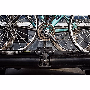 Swagman Bicycle Carrier TRAVELER XC2 RV Approved Hitch Mount Bike Rack , Black