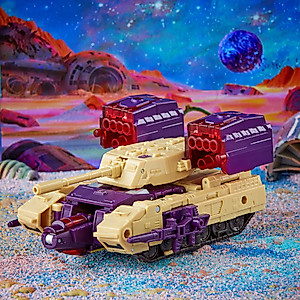 Transformers Toys Generations Legacy Series Leader Blitzwing Triple Changer Action Figure - Kids Ages 8 and Up, 7-inch