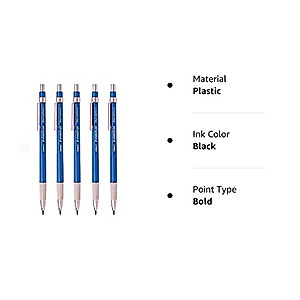 Staedtler Mars Technico 780C Mechanical Lead holder,clutch Pencil for Draft Drawing, Art Sketching Sharpener (Pack of 5)