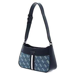 GUESS Noelle Shoulder Bag Denim Multi One Size