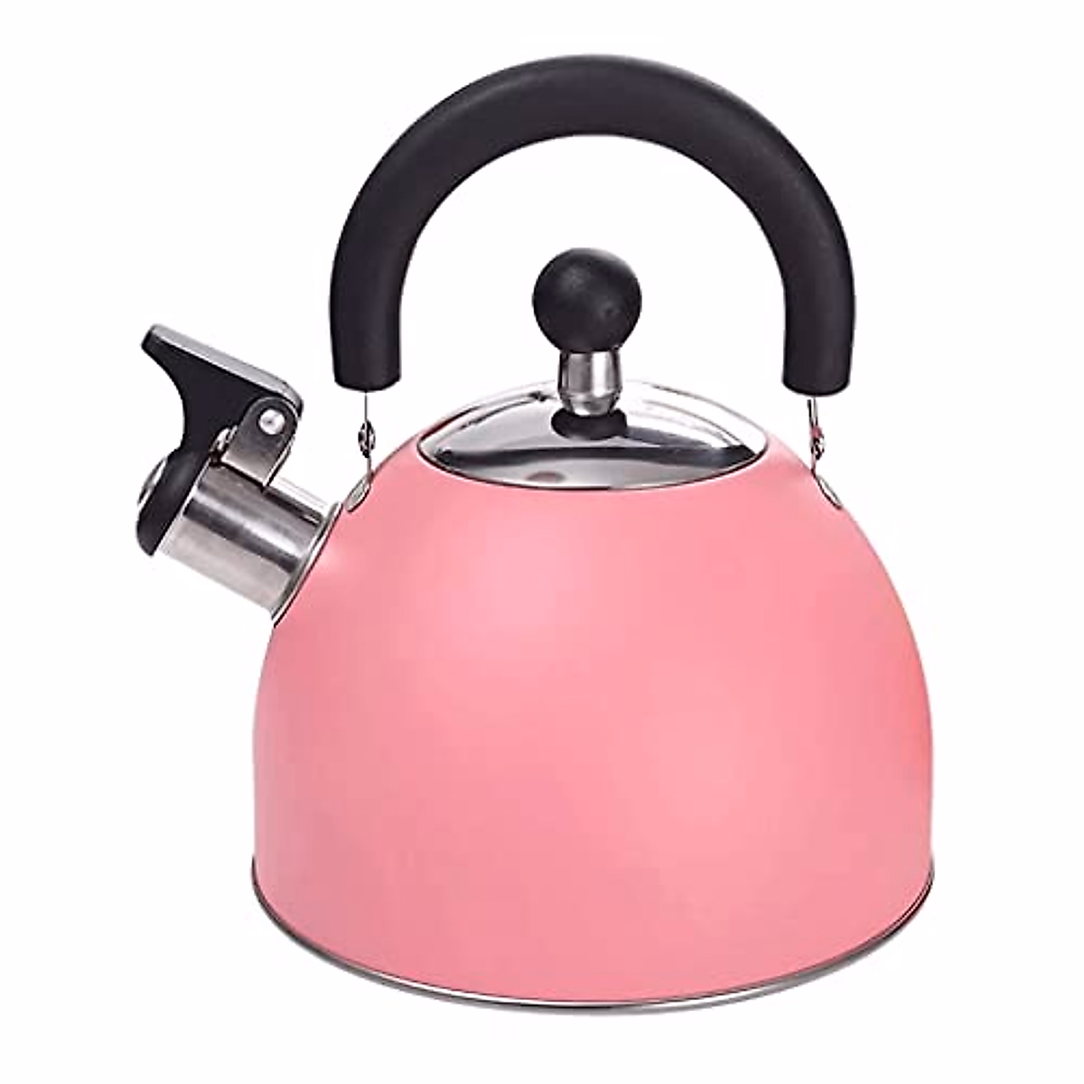practical Teakettle Creative Kettle Stainless Steel Teapot, Whistle Kettle, Fast Heating Tea Kettles Large Capacity Household Kettle 2.5l Portable