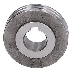 5Pcs Welder Wire Feed Roller 1.2‑1.2mm Groove Bearing Steel Wire Feeding Guide Wheel for OTC MIG Welding Machine