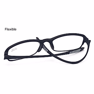 Computer Blue Light Blocking Reading Glasses(Flexible and Lightweight) UV Protection Readers Anti Eyestrain for Women Men