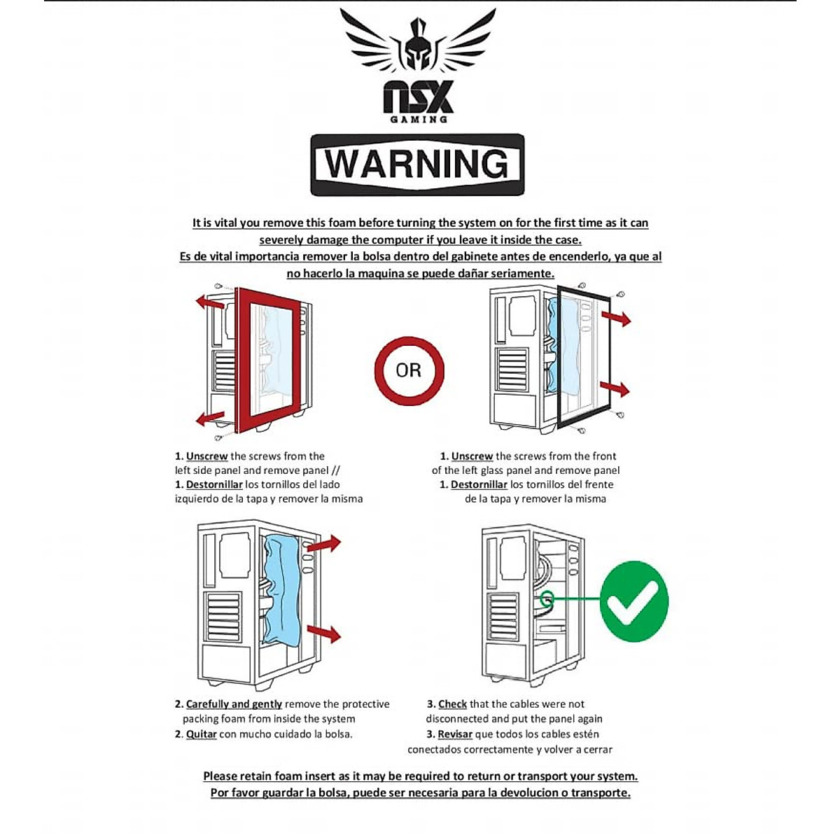NSX GAMING PC Gaming Desktop Gamer Computer Intel Core I5 10400F, GeForce RTX 2060 6GB, 16 GB Ram (2x8) 480 Gb SSD, USB-C WiFi, Hdmi, Mouse and Keyboard Gamer, Win 11 Home