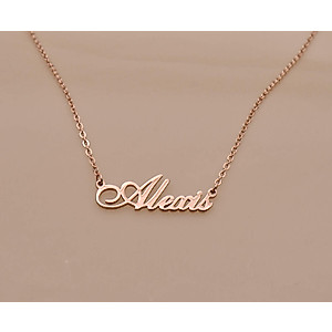 GR35Z9 Custom Love Pendant Name Necklace Jewelry for Women Cobi