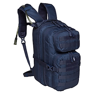 Fieldline Tactical Surge Hydration Pack with 2-Liter Reservoir, 22.2-Liter Storage, Navy Blue, Fieldline Hiking, Navy Blazer, 9.2 x 17.7 x 6.9 inches (WxHxD)