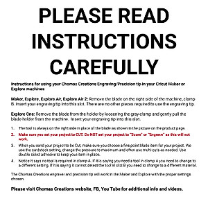 Chomas Creations Engraver/Etching Tool for Maker and Explore