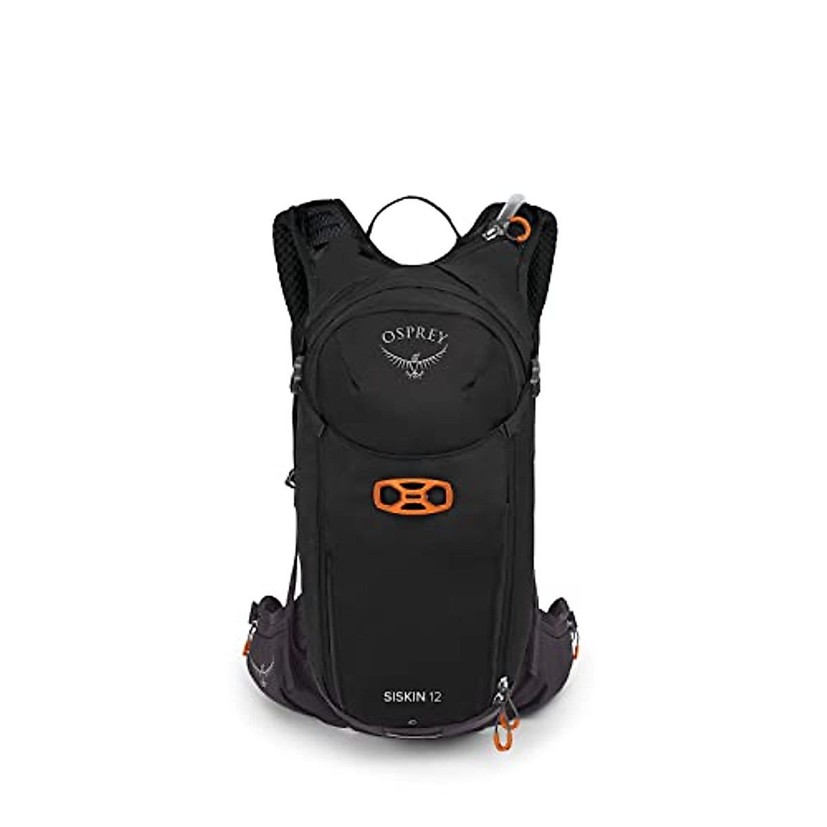 Osprey Siskin 12L Men's Biking Backpack with Hydraulics Reservoir, Black