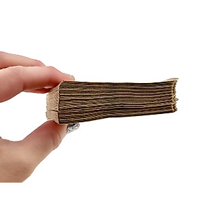 50 Mini Kraft Paper Bags - 4" x 2.5" DIY Craft Supplies Cutlery Bag Party Favor