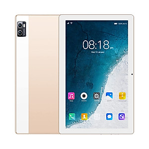 Android 10.0 Tablet, 10.1 inch Smart Tablet 1+16GB ROM 10 Core WiFi 0.3MP+2MP Dual Camera Game Tablet Best for Adults Working Childrens School Learning Birthday Gift