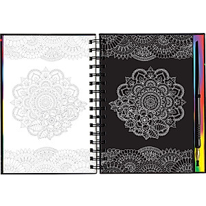 Scratch & Sketch Extreme Mandalas (Trace Along) (Scratch and Sketch Trace-Along)