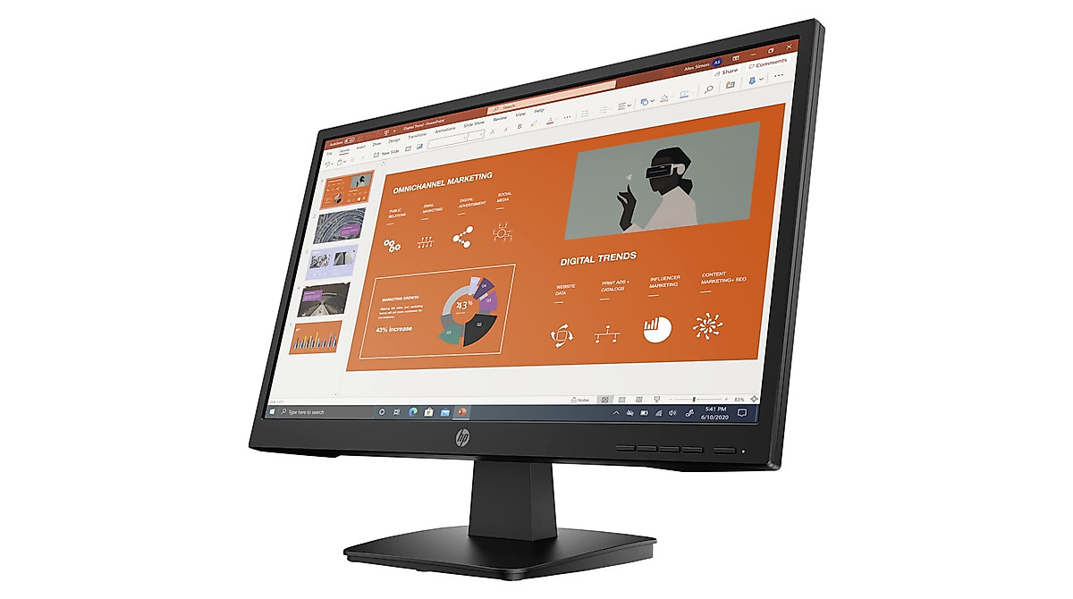 HP P22va G4 21.5" Full HD Monitor - Ideal for Home & Business