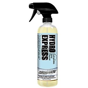 Nanoskin HYDRO EXPRESS Hydrophobic Spray Polymer 16 oz - Advanced Formula for Vehicle Protection, Long-Lasting Gloss, Enhanced Shine, Professional and Peerless Performance in all Weather Conditions