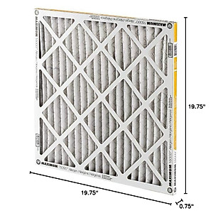 Arm & Hammer Max Allergen & Odor Reduction 20x20x1 Air and Furnace Filter, MERV 11, 4-Pack