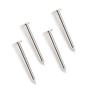 Pinewood Pro Machined Polished and Nickel Plated Speed Axles for Derby Cars - Over Sized Shaft Reduces Wobble (Includes 4 axles)