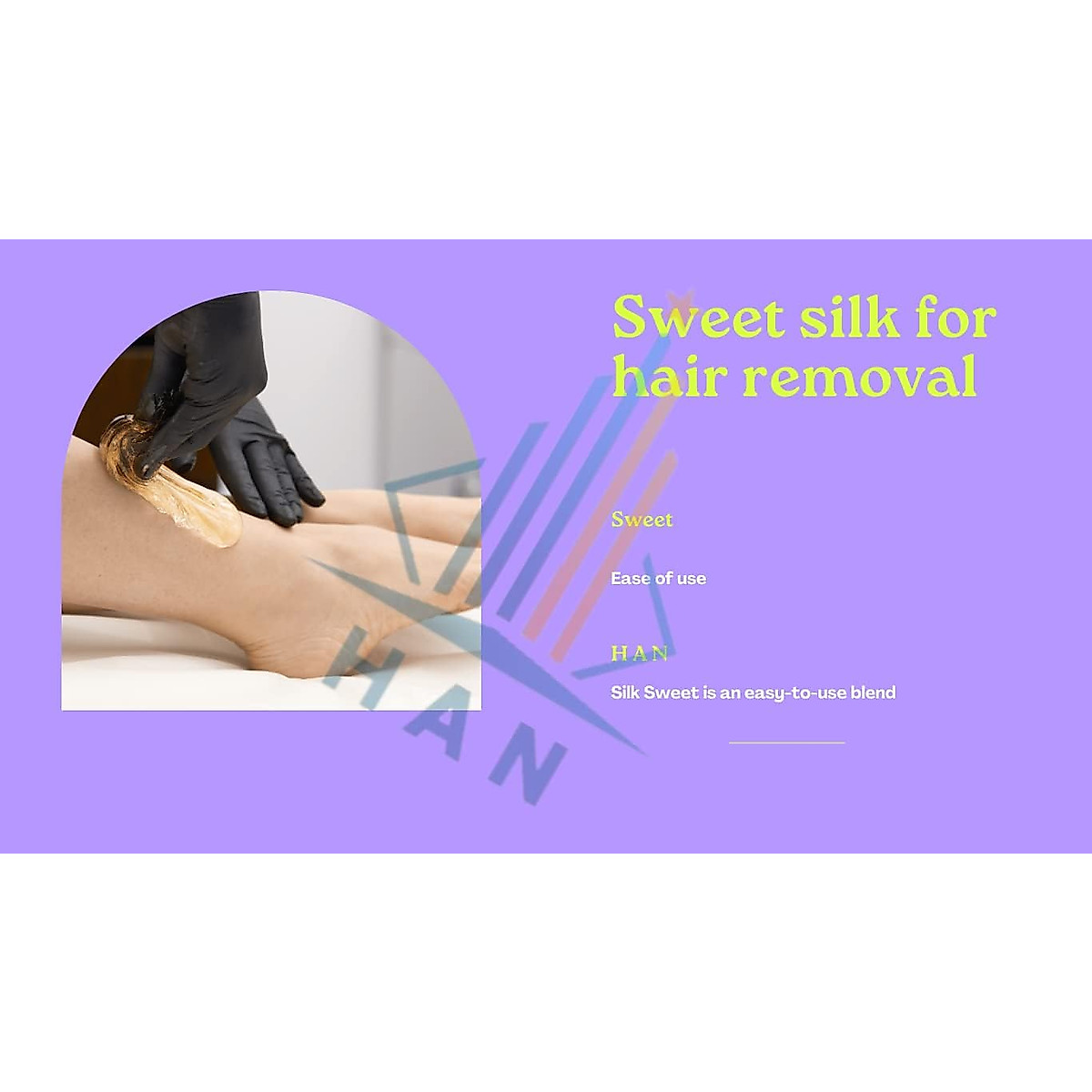 Sweet Packets Sugaring Sugar Wax Hair Removal 100% Natural Paste for Bikini, Legs, Arms, Back And Face Body Hair Remove 3 X 100 gm