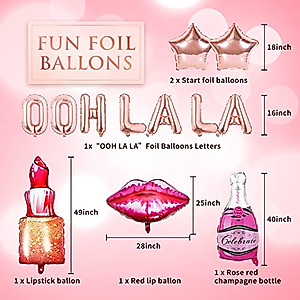 Lingerie Party Decorations Lingerie Shower Decorations Lingerie Ooh La La Balloons Bridal Shower Decoration Bachelorette Party Decorations Slumber Sleepover Spa Ladies Girls Night Decorations Adults