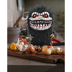 Alien Monster Prop Doll, Creepy Plush Doll Movie Stuffed Toy, Black Funny Ugly Space Crite Horror Gifts for Adult Collector on Halloween Birthday