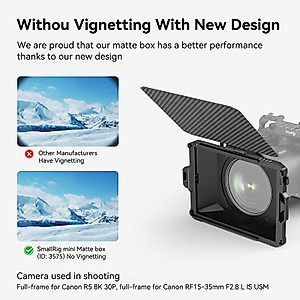 Bundle：SmallRig AD-01 Video Tripod + SmallRig Mini Matte Box Lite