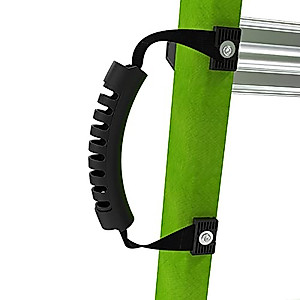 Little Giant Ladder Systems Conquest 2.0 All-Terrain, M17, 17ft, Multi-Position Ladder with Adjustable Outriggers, Fiberglass, Type 1A, 300 lbs Weight Rating, (17107-001)