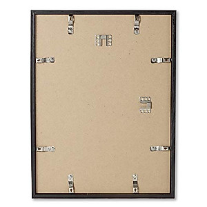 Opposite Wall - 16x20 in - Black Solid Oak Wood Picture Frame - Lightweight, Versatile & Shatterproof - Wall Hanging Poster or Photo Frame - Wall Decor for Office, Gallery & Home