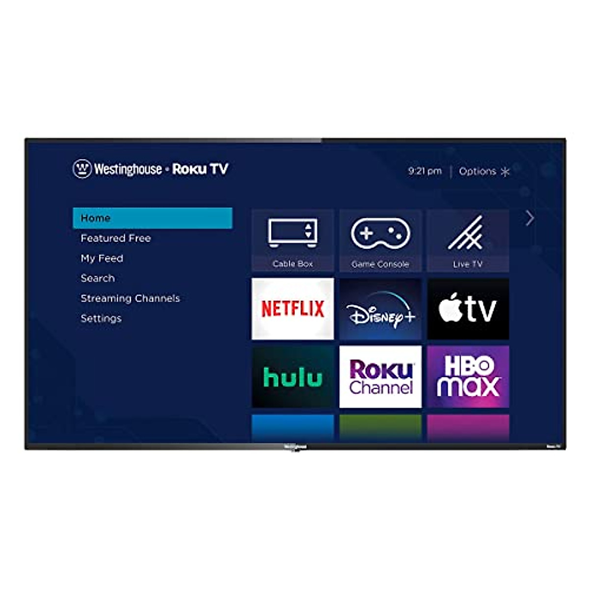 Westinghouse 50-Inch 4K UHD Smart TV UX Series HDR10 60Hz Refresh Rate Compatible with Alexa & Google Assistant + Free Wall Mount (No Stands) WR50UX4210 (Renewed)