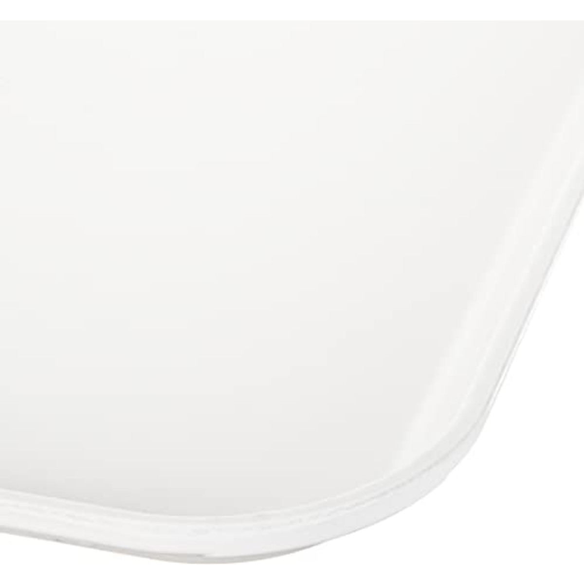 Carlisle FoodService Products 1410FG001 Glasteel Fiberglass Cafeteria/Fast Food Tray, NSF Certified, 13 3/4" Length x 10 5/8" Width, Bone White (Pack of 12)