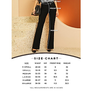 Design by Olivia Women's Relaxed Boot-Cut Office Pants Trousers Slacks Khaki L