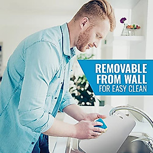 Stratazon Shower Mirror Fogless for Shaving, New Anti-Fog Replaceable Shields, Hard Water Resistant, 3m Razor/Mirror Hook, Ultra Suction, Easy Install, Shower Mirror, Large (7x10)