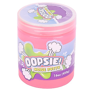 Oopsie Noise Putty - 1lb Container | Squishy Sensory Toy for Kids and Adults | Receive One, Colors May Vary - Sunny Days Entertainment, Large
