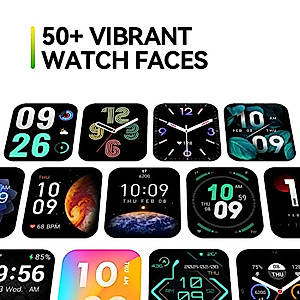 Amazfit Bip 3 Pro Smart Watch for Android iPhone, 4 Satellite Positioning Systems, 1.69" Color Display, 14-Day Battery Life, 60+ Sports Modes, Blood Oxygen Heart Rate Monitor, Water-Resistant(Black)