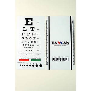 TAXXAN OTOSCOPE, DUAL-HEAD STETHOSCOPE, TAYLOR HAMMER, C128 TUNING FORK, LED MEDICAL PENLIGHT, SNELLEN POCKET PLASTIC EYE CHART, TAPE MEASURE compatible with any Otoscope Ophthalmoscope