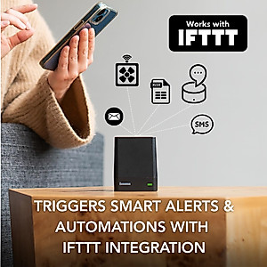 Ecosense EQ100 EcoQube, Smart Continuous Radon Detector for Home, Easy to Use, Accurate, Wi-Fi, USA Version pCi/L