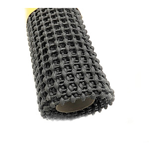 DINY Home & Style Large Size Anti-Slip Grip Liner Mat Non Skid - Shelf and Drawer Liner 18" x 47" - Trim to Fit (Black)