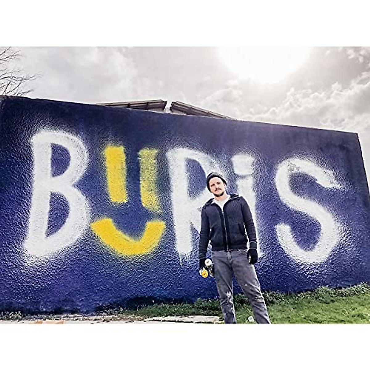 Montana Cans ULTRA WIDE Spray Paint, 750ml, Snow White, 25 Fl Oz (Pack of 1)