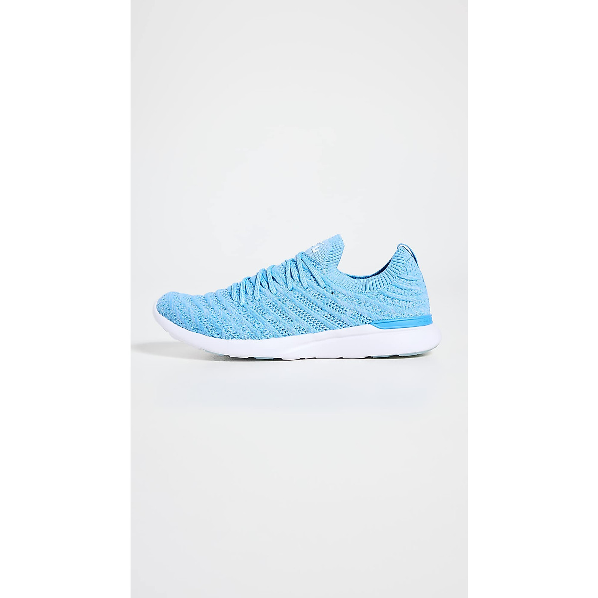 APL: Athletic Propulsion Labs Women's Techloom Wave Sneaker, Coastal Blue/Ice Blue/Mela, 7 Medium US