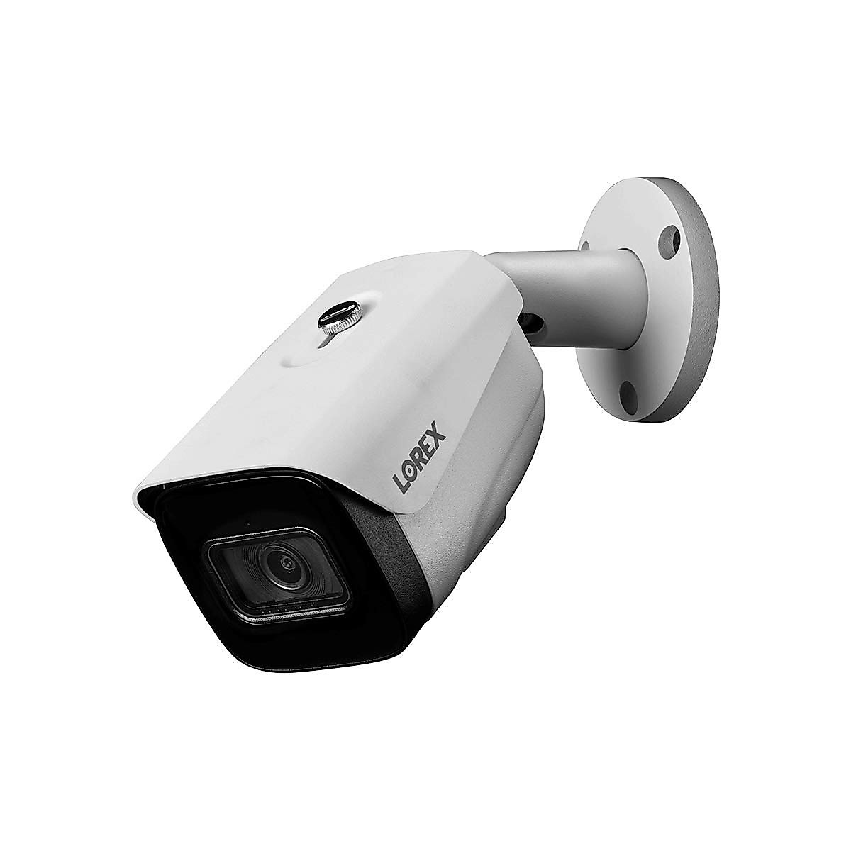 Lorex 4K 32-Channel Nocturnal NVR System with Nocturnal 3 IP Smart Security Cameras with Real-Time 30FPS Recording and Listen-in Audio 24 / White