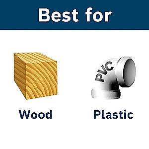 BOSCH SP515 5 Piece Hex Shank Countersink Drill Bit Set with #6, #8, #10, and #12