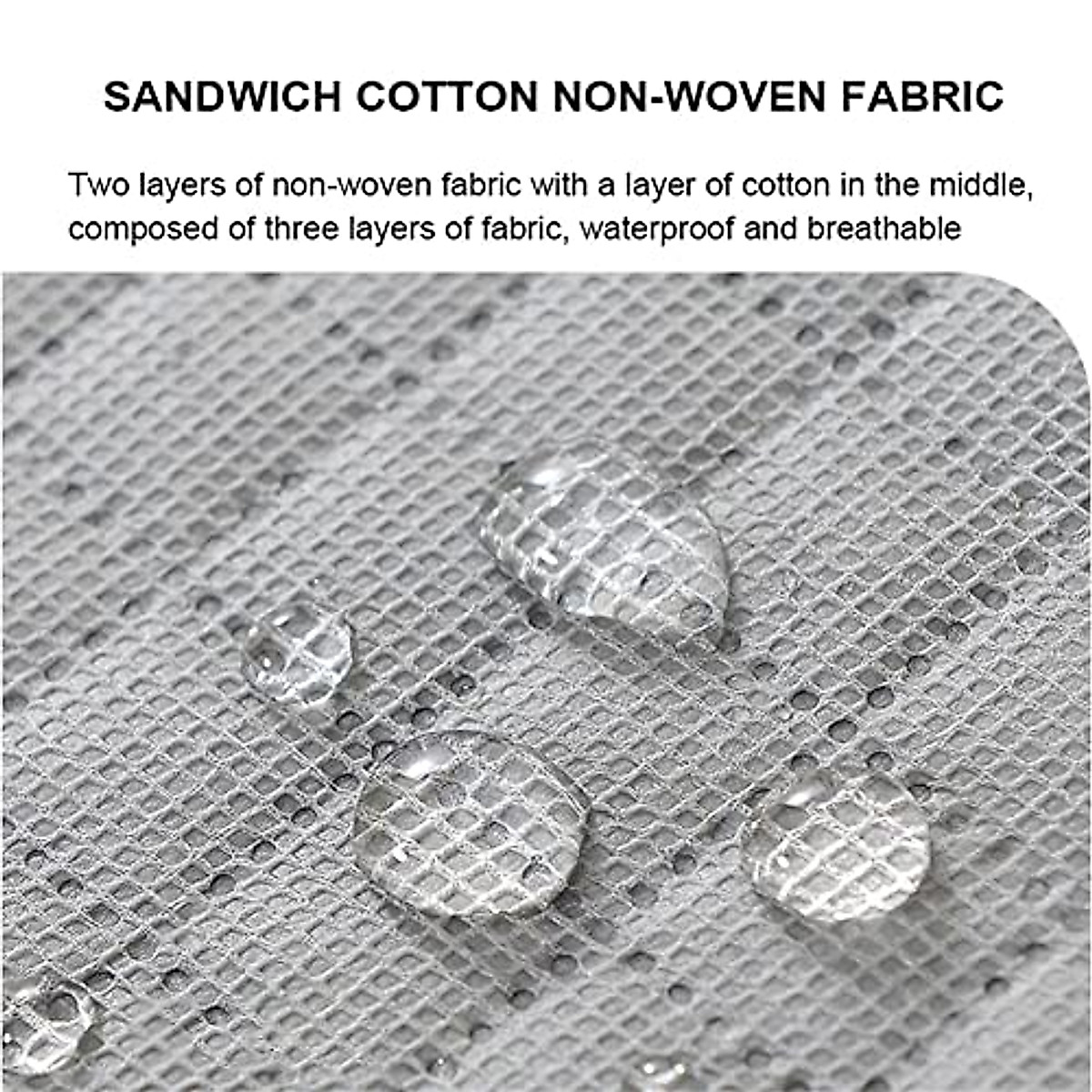 YXDFG Hanging Garment Bag for Closet,Dustproof Breathable and Non-Woven Fabrics Wardrobe Clothing Storage Organizer,with Large Clear Window and Zippers Opening,Brown,52×52×90cm