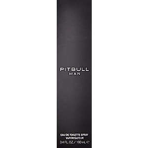 Pitbull Eau de Toilette Spray for Men, 3.4 Ounce