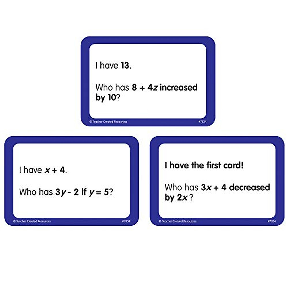 Teacher Created Resources I Have… Who Has…? Math Grades 5-6 (TCR7834)