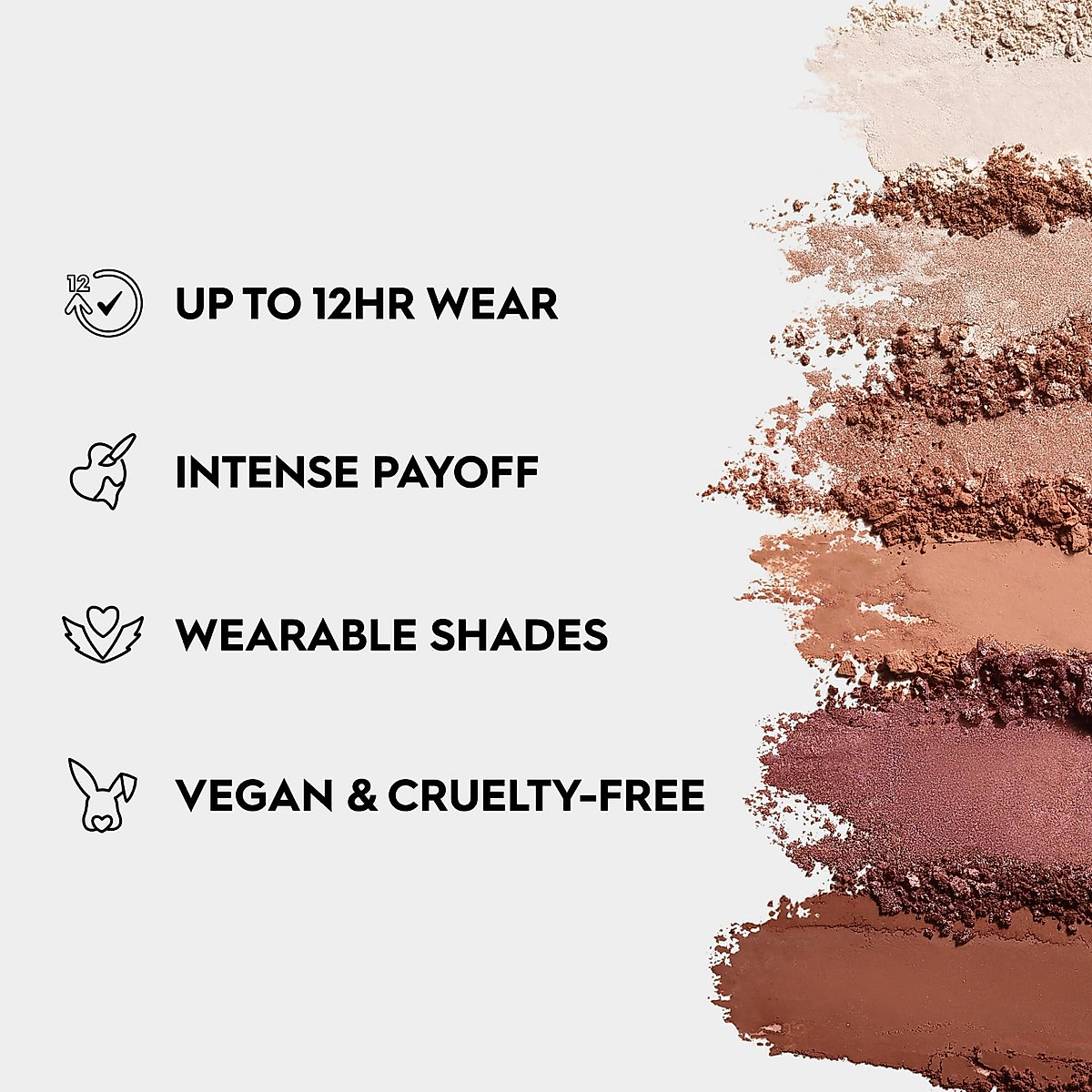 Urban Decay Naked Sin Mini Eyeshadow Palette - 6 Blush-Toned Neutral Shades - Richly Pigmented & Ultra Blendable Mattes and High-Shine Shimmers - Up to 12 Hour Wear - Perfect for Travel