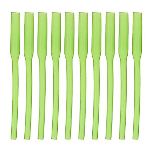 Anti-Bite Fishing Line, Sea Fishing Line Group with Reel Combo, 10pcs Fluorescent Tube Fishing Tackle Accessories, Tackle Braided Fishing Line, Fluorescent Fish Attracting Effect for Extra Visibility
