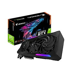 GIGABYTE AORUS GeForce RTX 3070 Ti Master 8G Graphics Card, MAX-Covered Cooling, 8GB 256-bit GDDR6X, GV-N307TAORUS M-8GD Video Card