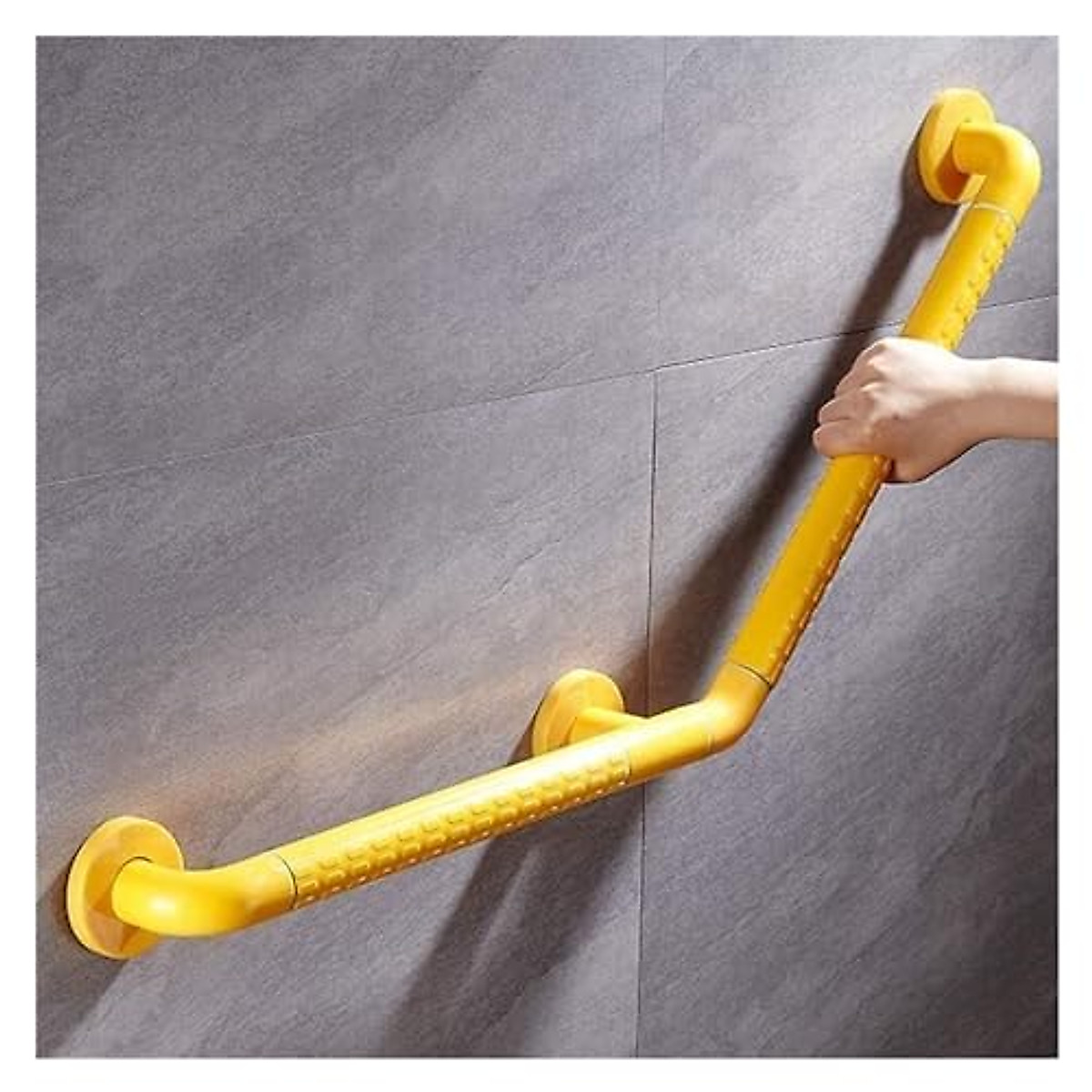 Grab Bar Bathroom Armrest Safety,Handrails,Shower Curved Support,Stainless Steel Bathtub Anti-Slip Handstairs Kitchen Auxiliary Straight Elderly Disab (Color : Natural, Size : 30Cm)