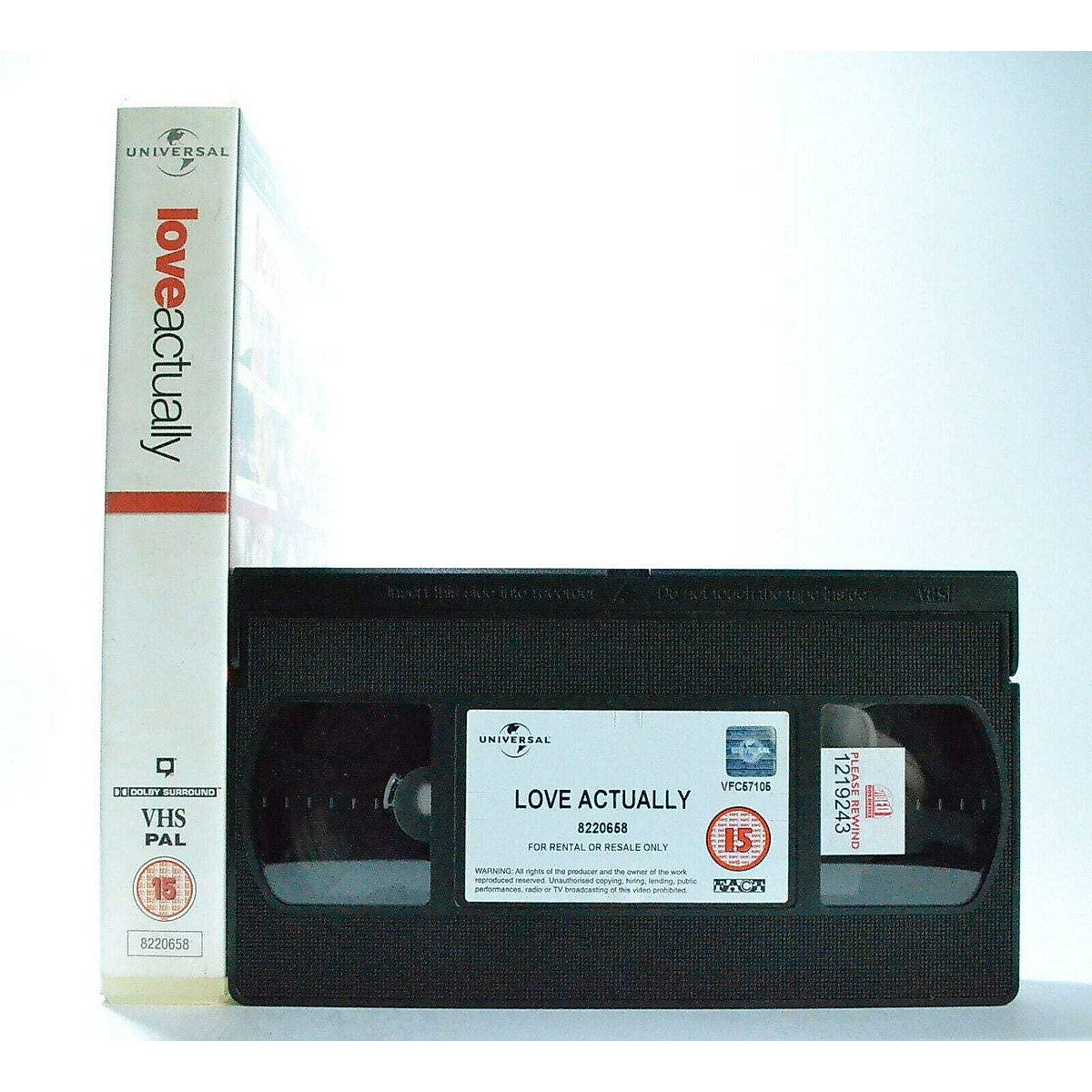 Large Box, Love Actually: (2004) Classic Love Movie - A.Rickman/C.Firth - VHS