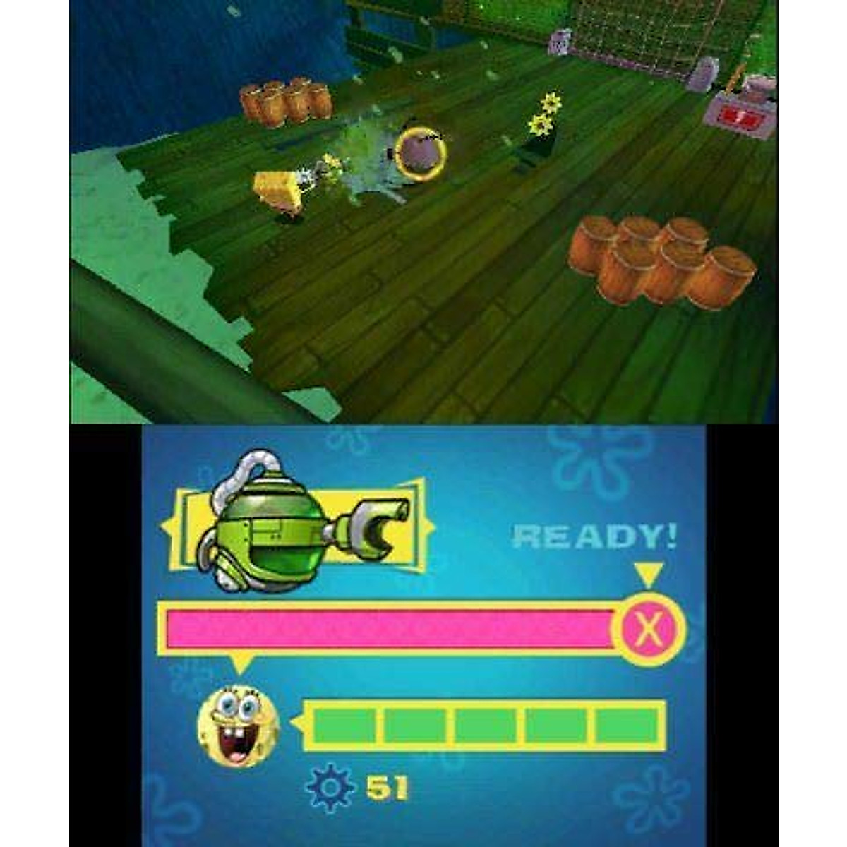 Spongebob Squarepants Plankton's Robotic Revenge for 3DS Nintendo