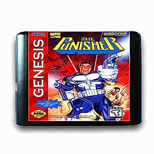 The Punisher For 16 Bit Sega Md Game Card For Mega Drive For Genesis Us Pal Version Video Game Console US PAL SHELL