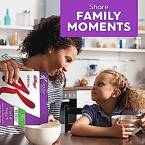 Kellogg’s Special K Breakfast Cereal, Family Breakfast, Fiber Cereal, Family Size, Variety Pack (3 Boxes)